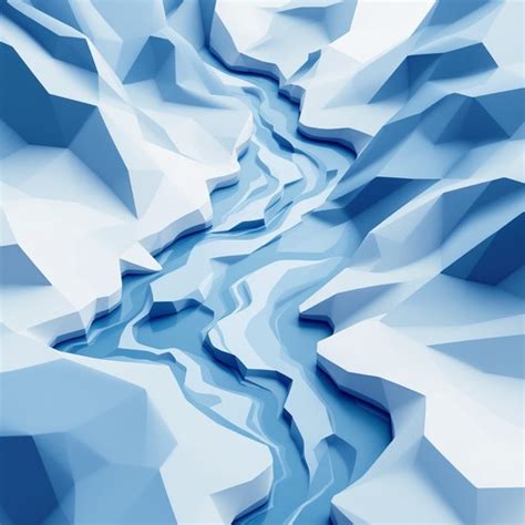 Free Geometric River Flow Image Geometric River Minimal Download
