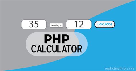Php Calculator Example With Source Code Basic Calculator In Php