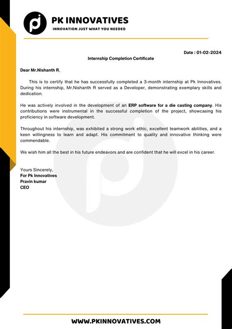 Nishanth R On Linkedin Internship Frontenddeveloper Pkinnovatives Erpsolutions Techjourney