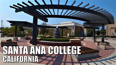 🎓campus Walk Santa Ana College California Youtube