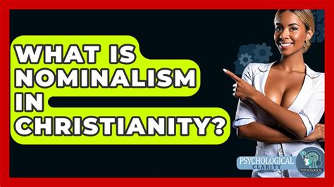What Is Nominalism In Christianity Philosophy Beyond Youtube