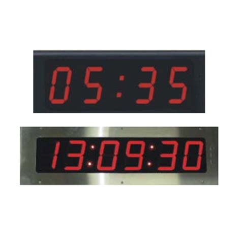 Red Green Amber Yellow Slave Digital Clock At Best Price In Mumbai Dynatek Instruments
