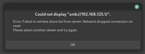 Smb Client Problem Network Manjaro Linux Forum
