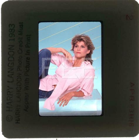 1983 Markie Post Night Court Tv Actress Harry Langdon Transparency W