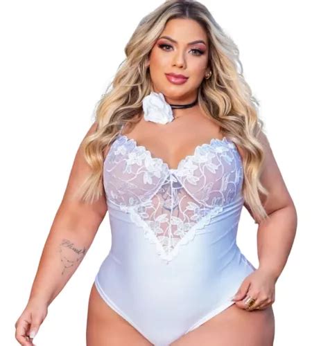Body Feminino Blusa Plus Size Taça Flor Sex Tamanho Grande Parcelamento Sem Juros