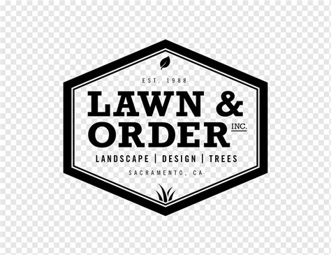 Lawn And Order Inc 새크라멘토 트리 케어 야드 외 텍스트 상표 직사각형 Png Pngwing