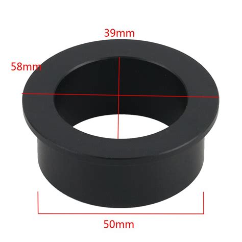 40mm To 50mm Ring Lens Adapter For Microscope Industrial Camera 100x C