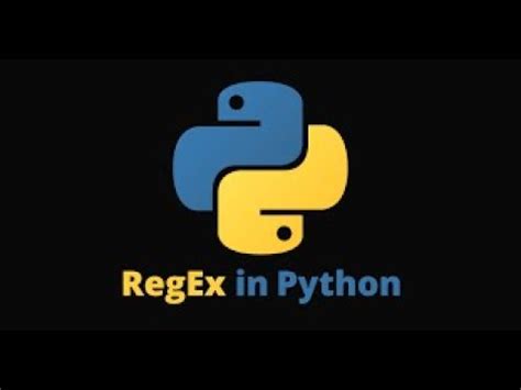 Internship Training Regular Expressions Mastering Regex For Efficient Text Processing YouTube