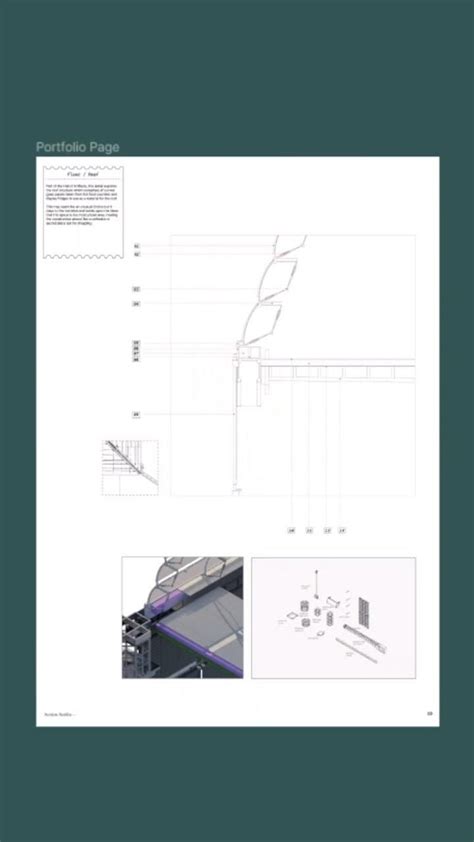 Sample Portfolio For Skilled Drafter Portfolio Drawings Skills