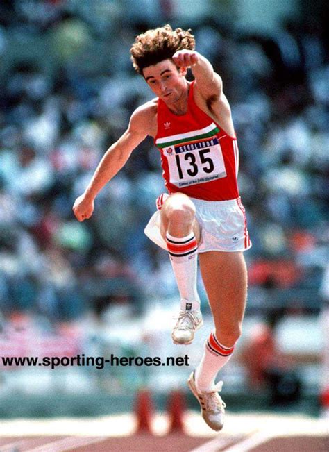 Khristo Markov 1988 Olympic Triple Jump Champion Bulgaria