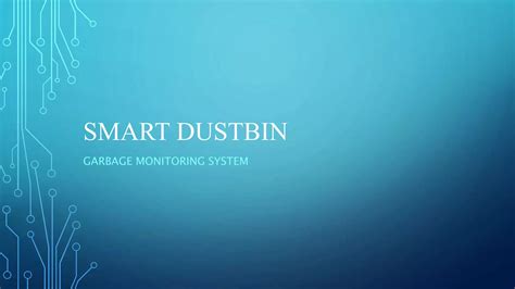 Smart Dustbin Pptx