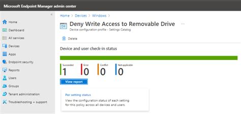 Deny Write Access To Usb Drives With Mem Intune Mdm Tech Space