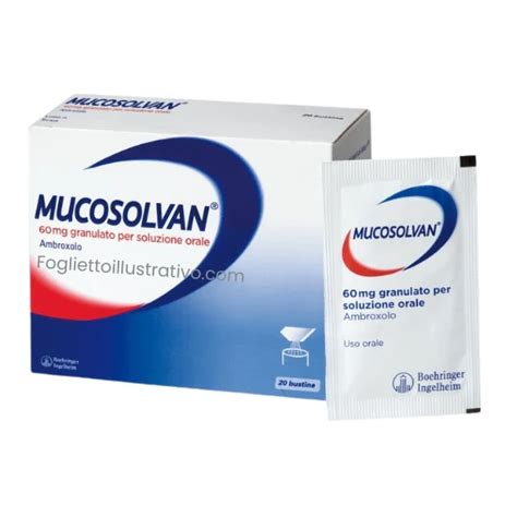 Mucosolvan Foglietto Illustrativo