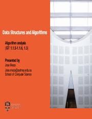 Algorithm Analysis: Understanding Data Structures and Algorithms | Course Hero
