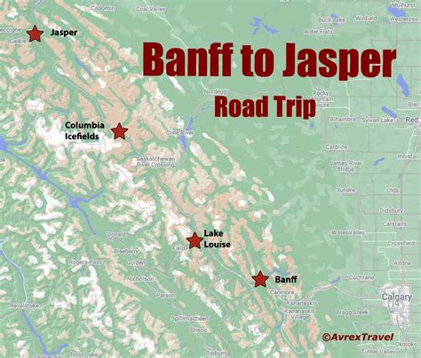 Banff Map Tourist Attractions 60 Photos