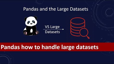 how to process large dataset with pandas avoid out of memory issues