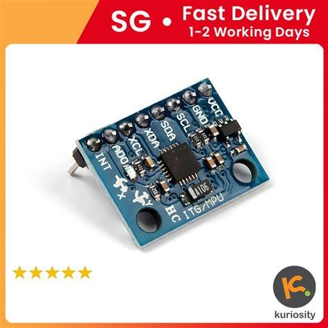 6dof 6 axis accelerometer gyroscope sensor mpu 6050 lazada singapore