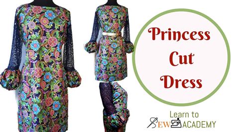 Princess Cut Dress Simple Cutting Of A Dress With Princess Cut Youtube