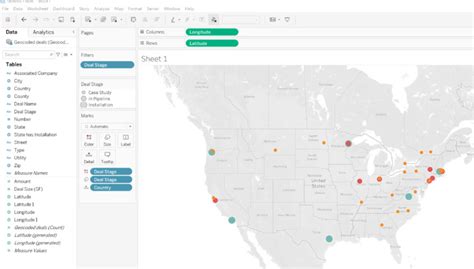 Adding Single States To A Map With Singular Points On A Us Map
