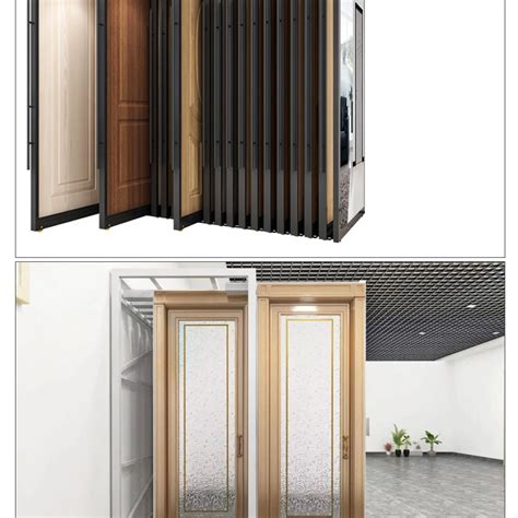 High Quality Customized Wooden Door Frame Doors Display Frames Showroom