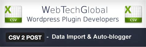 5 best csv to post wordpress plugins web design blog