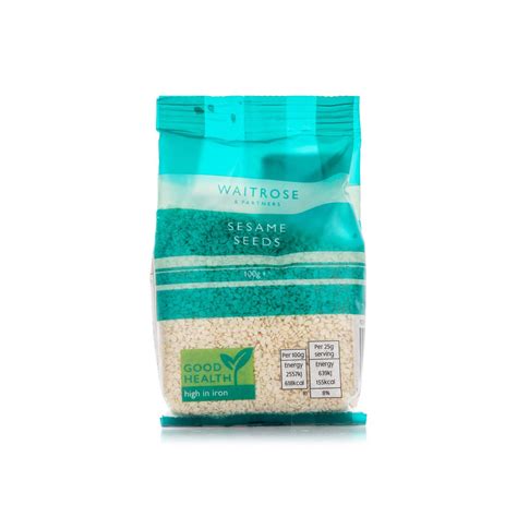 Waitrose Sesame Seeds 100g Waitrose Uae And Partners