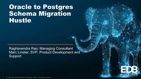 oracle to postgres schema migration hustle ppt