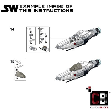 Lego Star Wars Speeder Bike Instructions