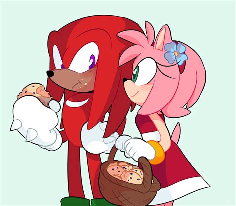 Knuckles The Echidna Ехидна Наклз Amy Rose Эми Роуз Sth Art