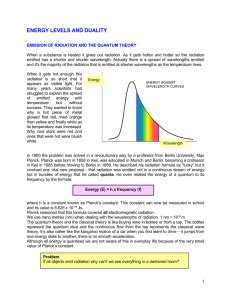 Electrons And Quantum Theory