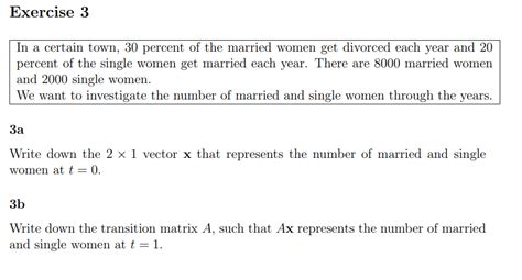 Solved Exercise 3 In A Certain Town 30 Percent Of The
