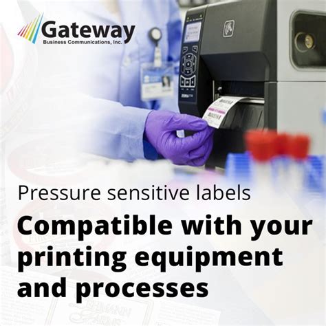 Gateway Print And Label Solutions On Linkedin When It Comes To Printing Pressure Sensitive