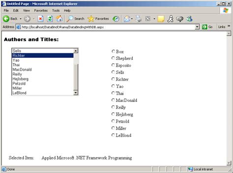 ASP NET Data Sources ASP NET