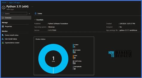 Create And Deploy Python Application With Intune Enterprise App Catalog