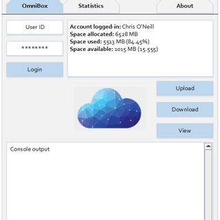 Graphical User Interface Of OmniBox Download Scientific Diagram