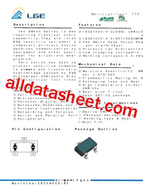 C Marking SM C Datasheet PDF Shenzhen Luguang Electronic Technology Co Ltd
