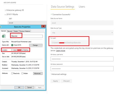 Solved Scheduled Refresh For Excel File With On Premise G