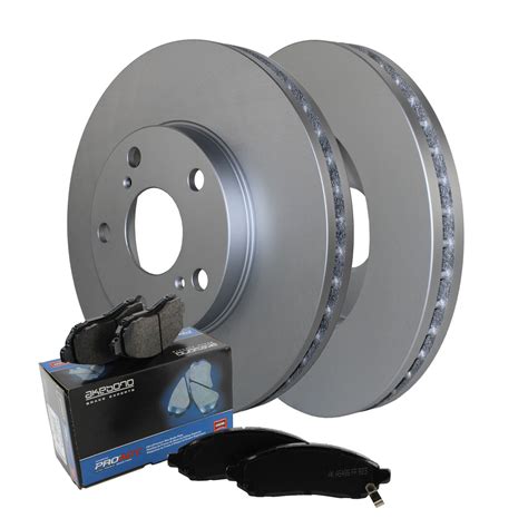 Front Brake Kit 275mm Disc Rotors And Akebono Proact Ceramic Pads For