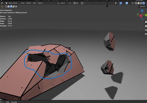 Python Script Help For Overlapping Edges Between Objects Blender Stack Exchange