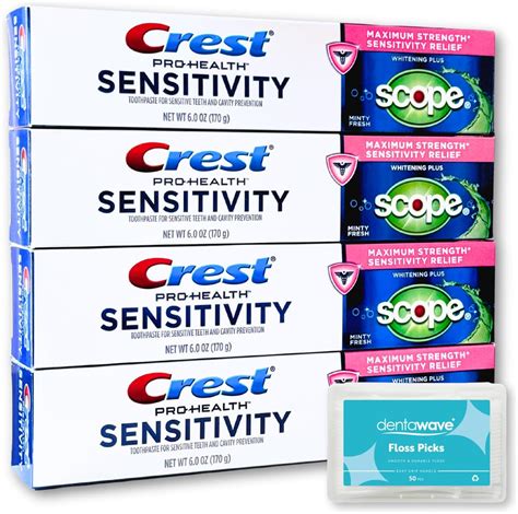 Crest Pro Health Sensitivity Toothpaste With Whitening Plus