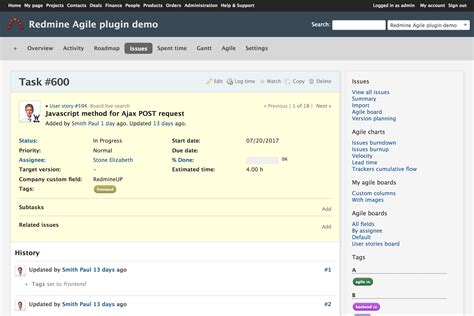 a1 professional redmine theme from redmineup