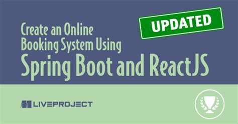Creating An Online Booking System Using Spring Boot And Reactjs