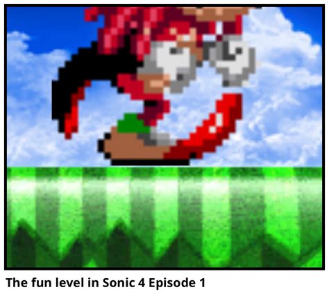 The Fun Level In Sonic 4 Episode 1 Comic Studio