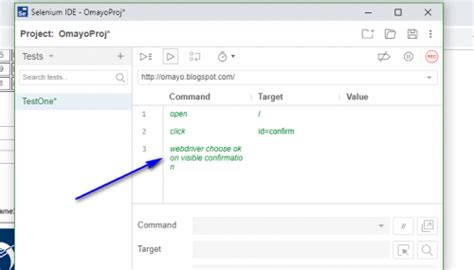 New Selenium Ide Using ‘webdriver Choose Ok On Visible Confirmation