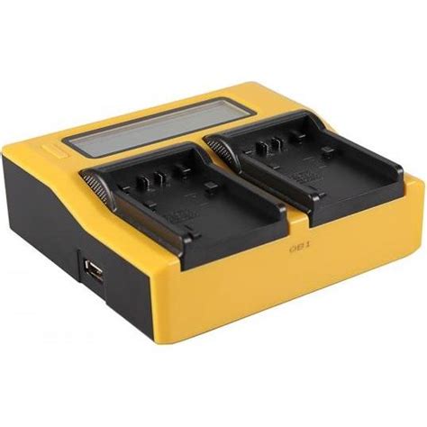 Patona Dubbele Lcd Usb Oplader Voor Sony Np Fs11 Dcr Pc Dcrpc1 Dcr Pc1