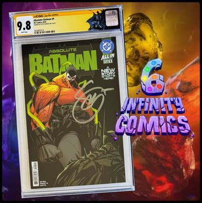 Absolute Batman 9 Cgc 98 Ss🔥dragotta Cover A Signed Scott Snyder Ebay