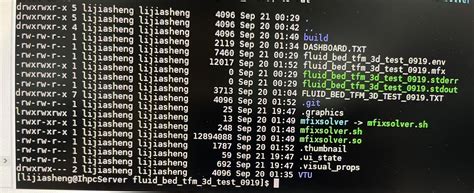 Solver Crash On HPC MFiX NETL Flow Science Software Support
