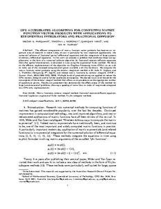 Gpu Accelerated Algorithms For Computing Matrix Function Vector Products With Applications To