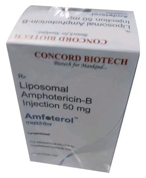 Liposomal Amphotericin B Injection 1 Vial Prescription At Rs 4000box In Vadodara