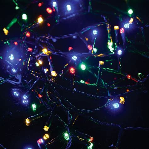 200 Led Multi Coloured Multi Function Timer Fairy Lights